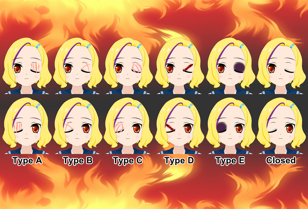 Comipo Scared Eyes pack by Daiger1975 on DeviantArt