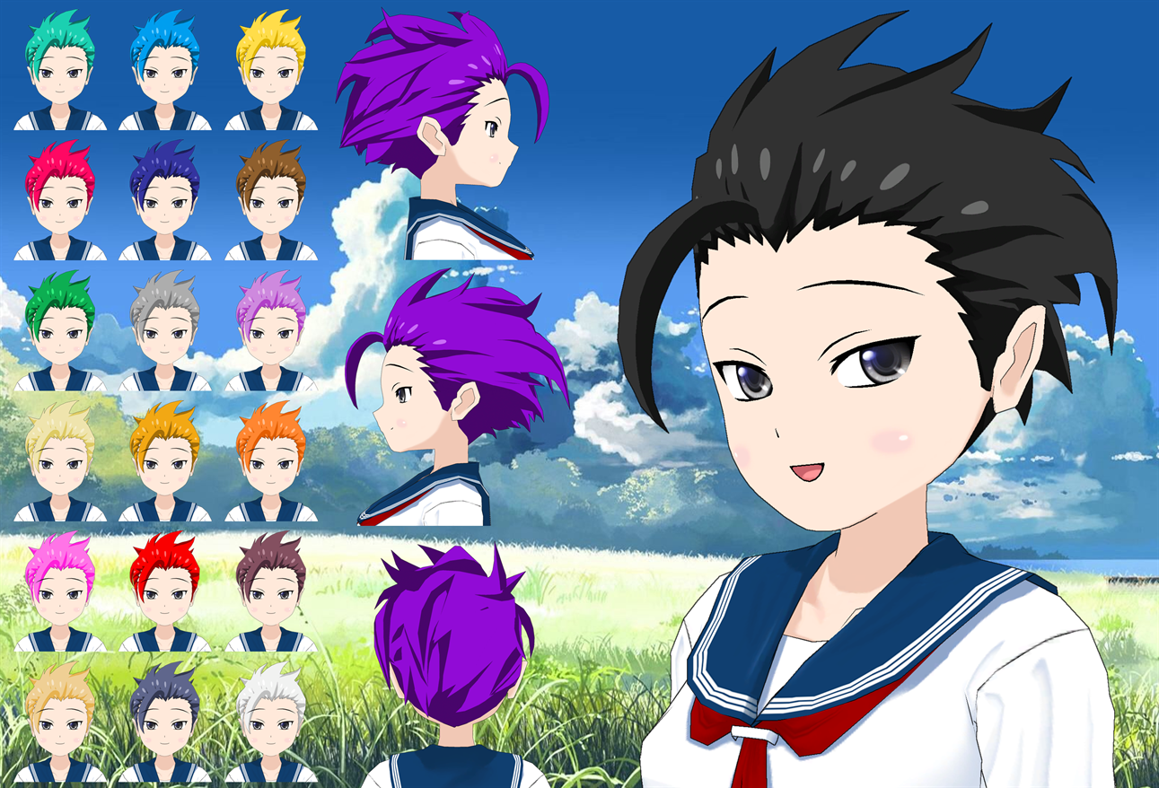 Zeldris Hair pack by Daiger1975 on DeviantArt