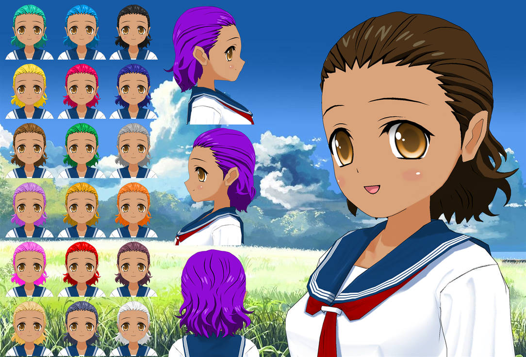 Eleven Slicked Back Hair pack by Daiger1975 on DeviantArt