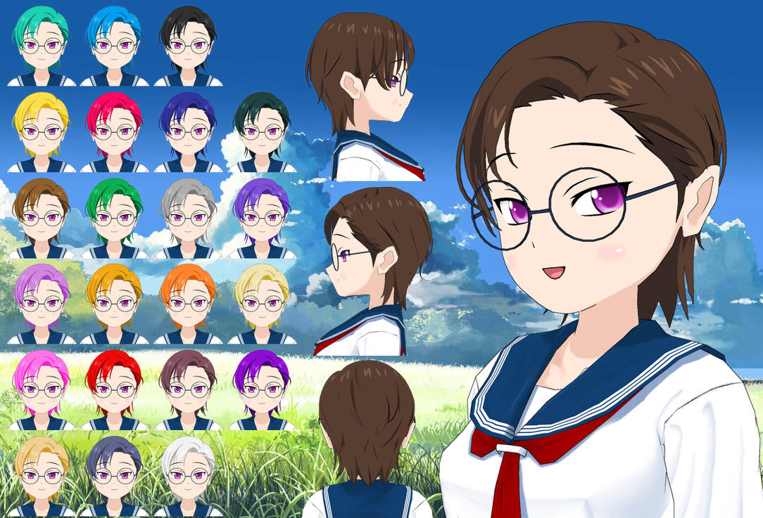 Diane Tomboyish Hair pack by Daiger1975 on DeviantArt