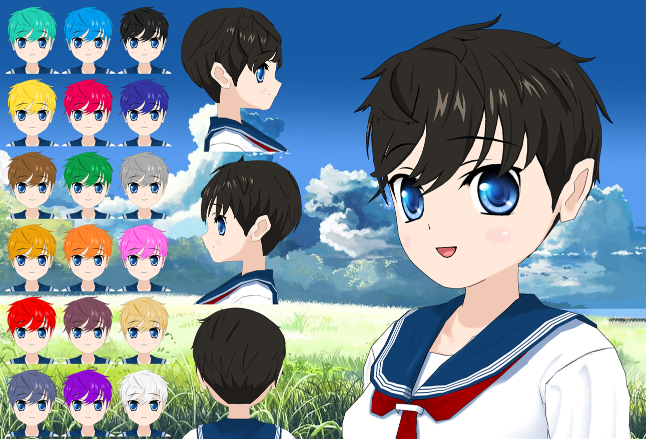 Levi Ackerman Short Messy Hair pack by Daiger1975 on DeviantArt
