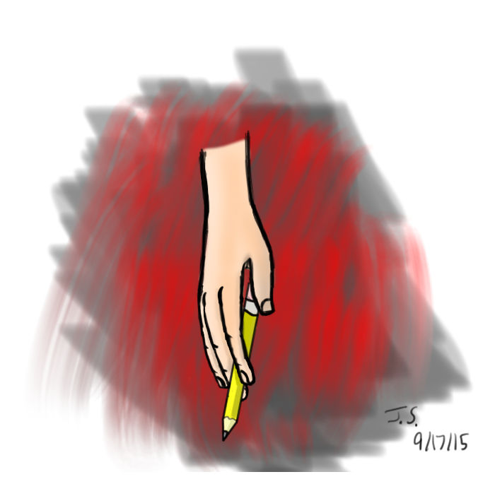 High School Art Homework #1: School Item by Allduin99 on DeviantArt