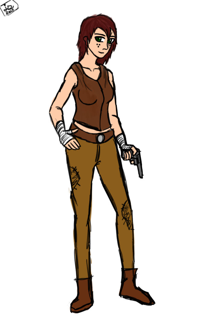 Cait (Fallout 4 Fan-art) by Allduin99 on DeviantArt