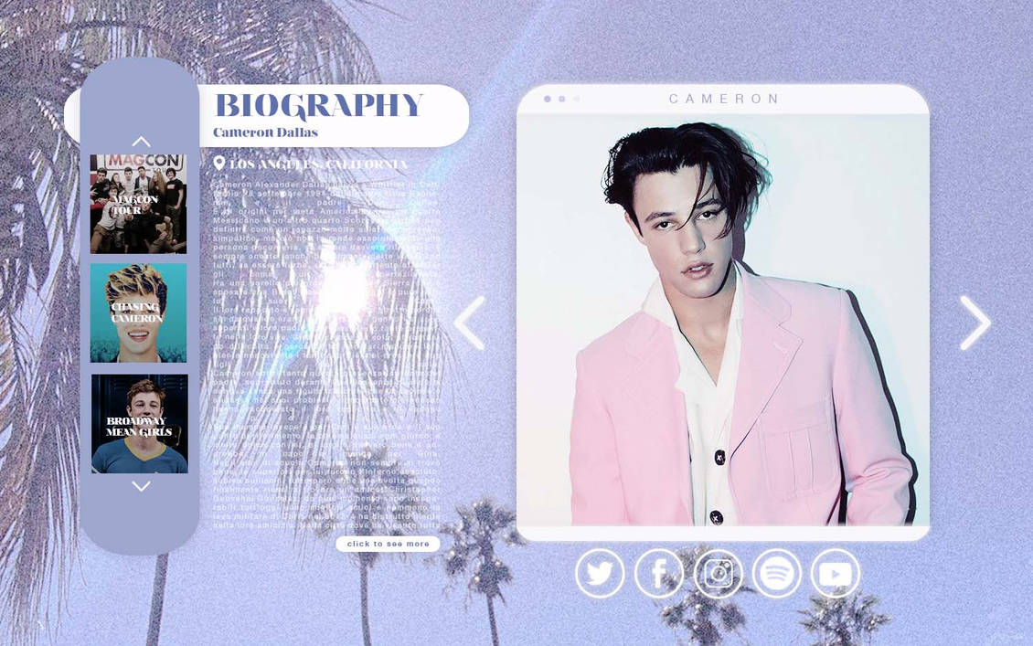 @ biography template by violetlows on DeviantArt