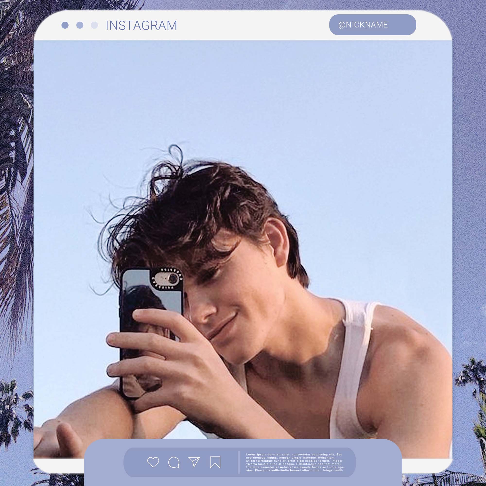 @ instagram template 4 by violetlows on DeviantArt