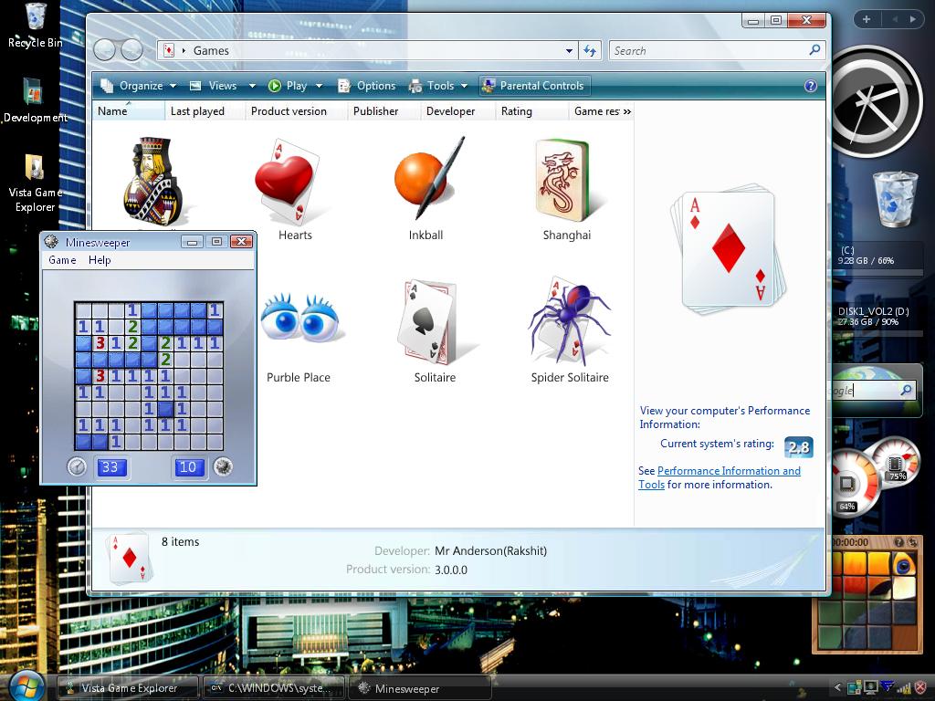 Game Explorer UPDATE by MrrAnderson on DeviantArt