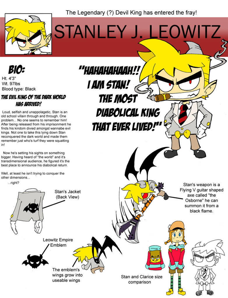 OCL World Stan ref. sheet by Mischproinc on DeviantArt