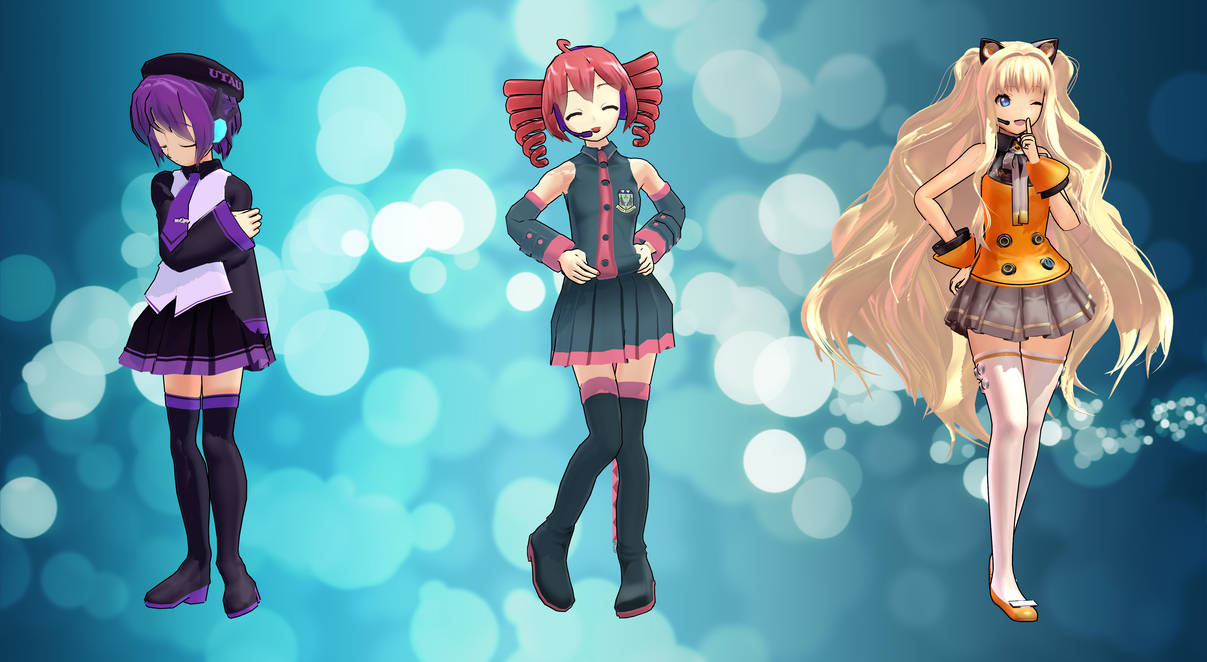 MMD Pose Pack 1 by EverlastingEcho-P by Chee-shep on DeviantArt