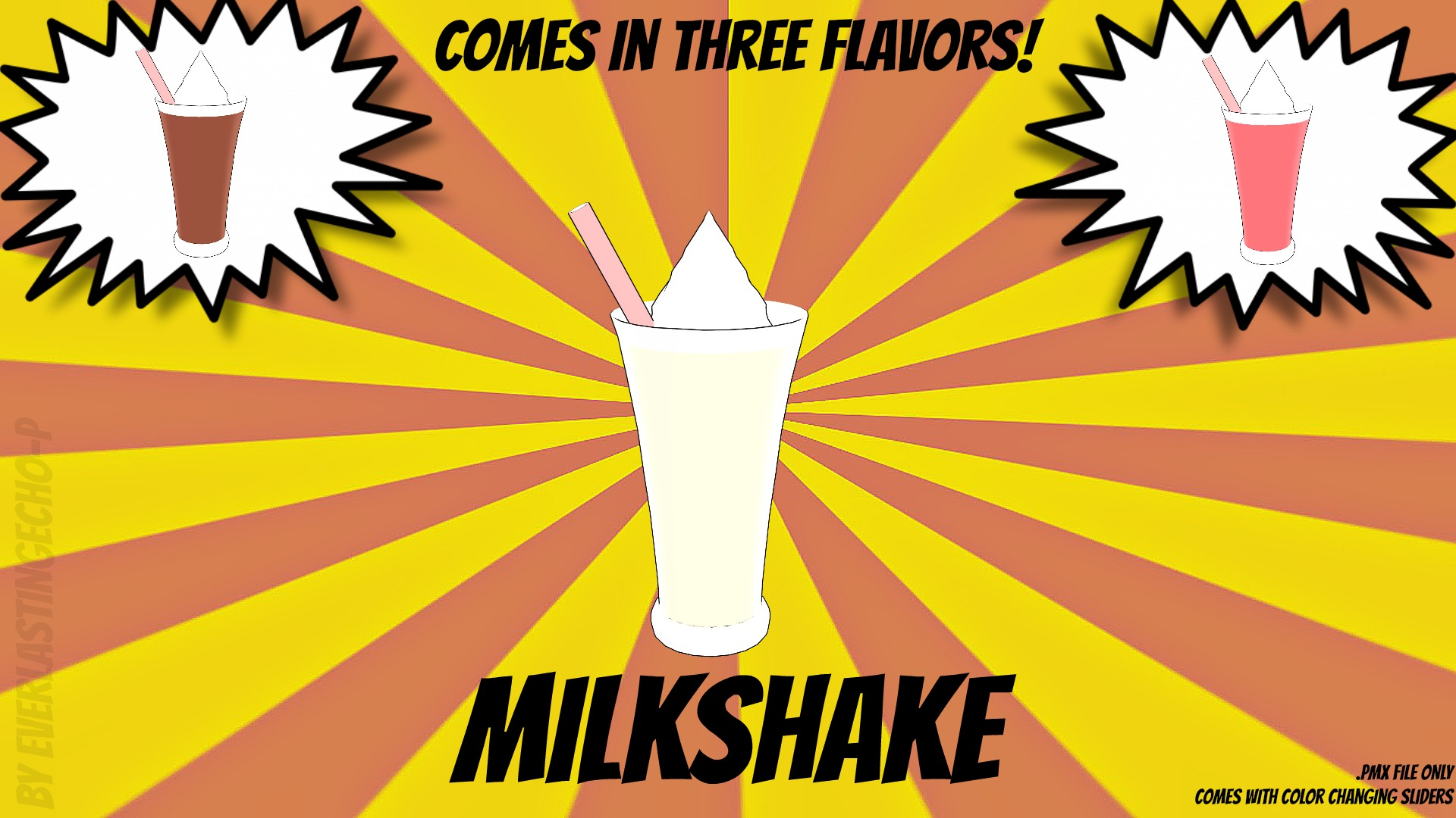 MMD - Milkshake by Chee-shep on DeviantArt