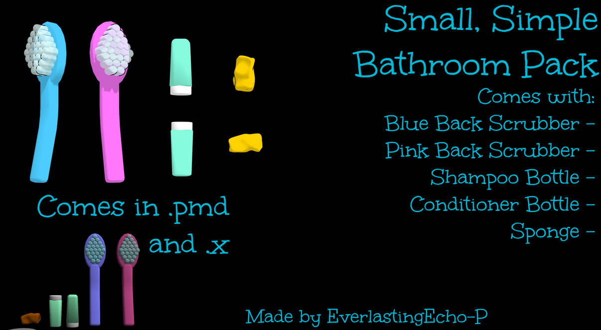 MMD - Small, Simple Bathroom Pack by Chee-shep on DeviantArt