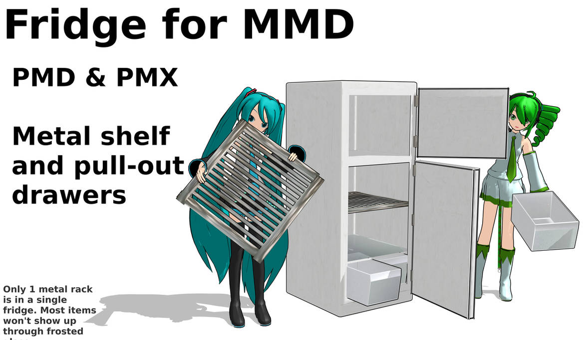 Fridge for MMD (By PoTatterTot) by Chee-shep on DeviantArt
