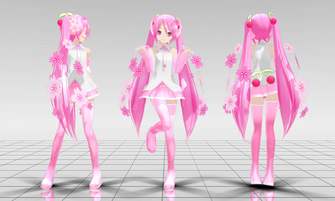 [mmd] Lat Sakura Miku Hatsune [download] By Chee Shep On Deviantart