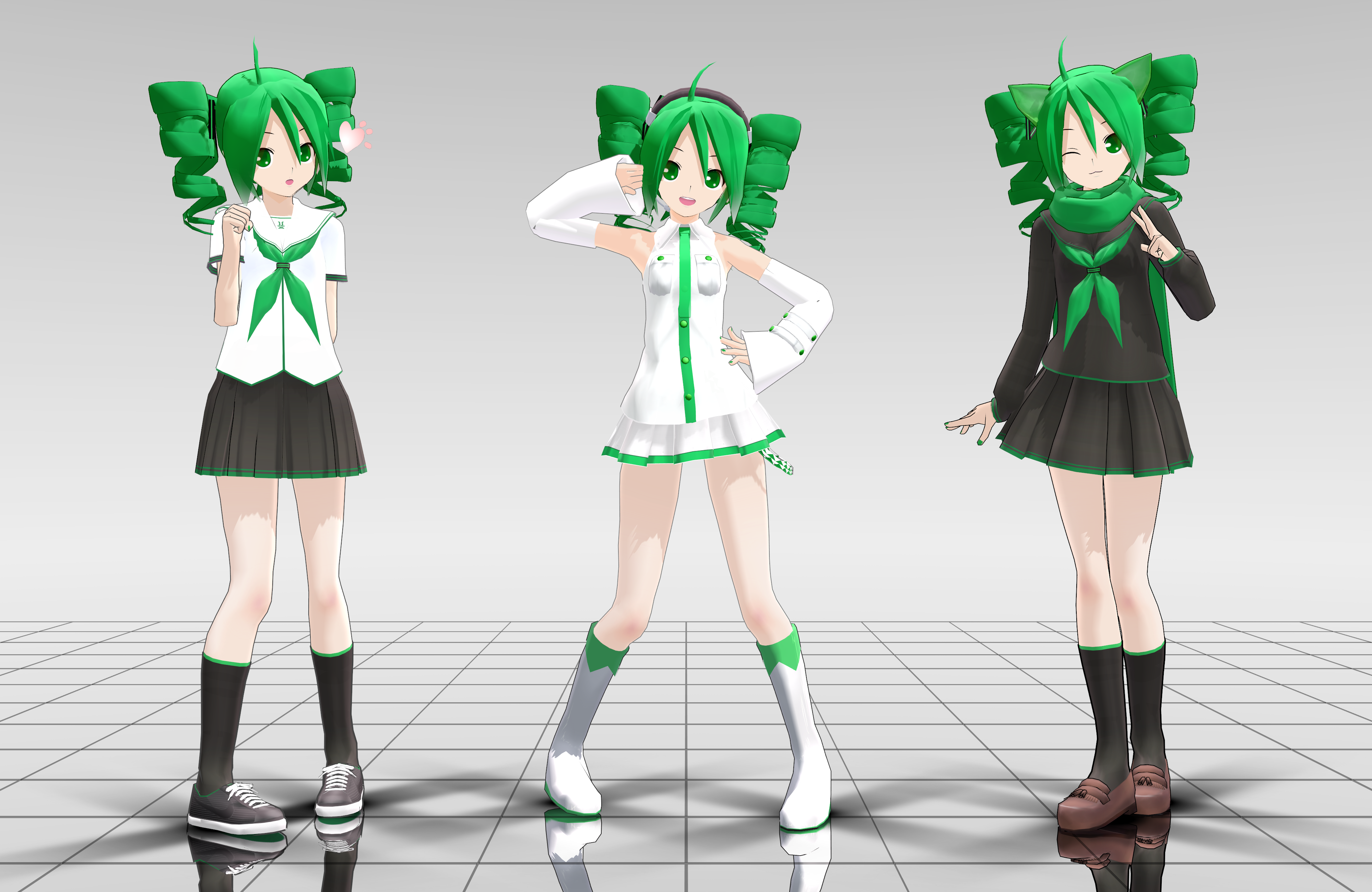 [MMD DL] LAT Keko Kasane Models by Chee-shep on DeviantArt