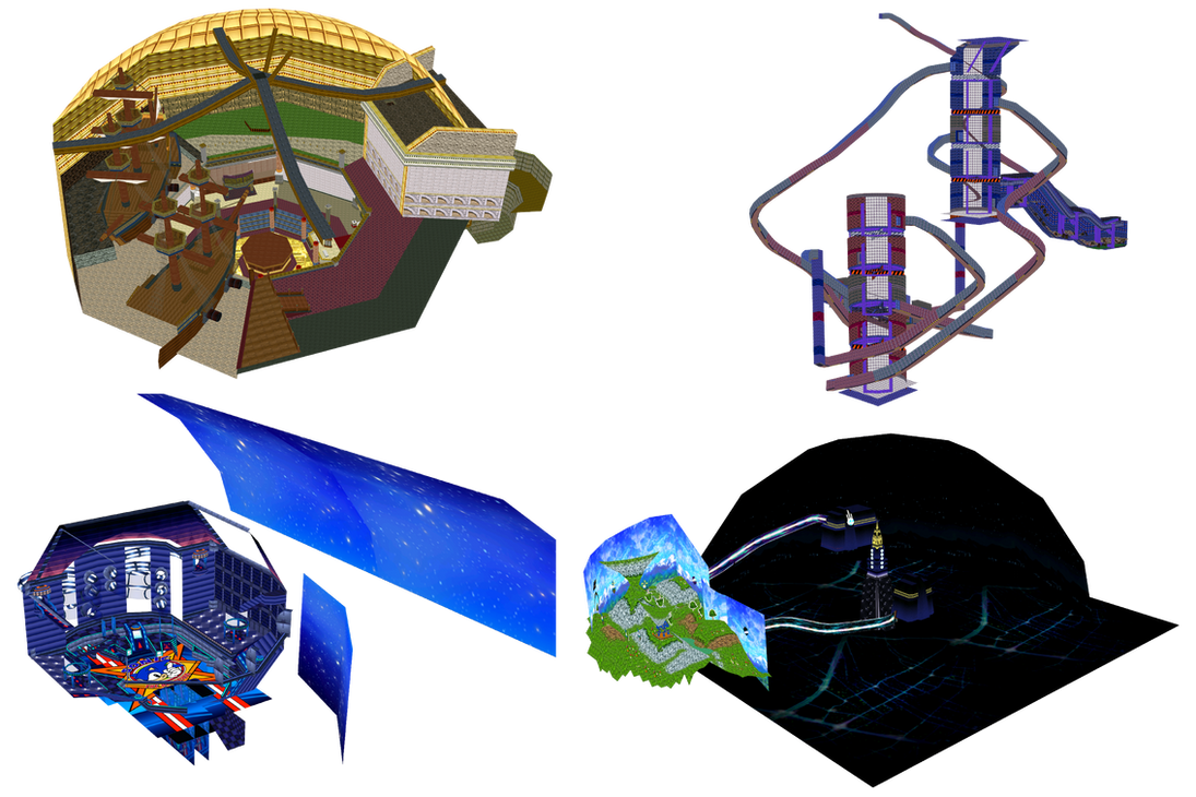 MMD Stage Set: Casinopolis from Sonic Adventures by Chee-shep on DeviantArt