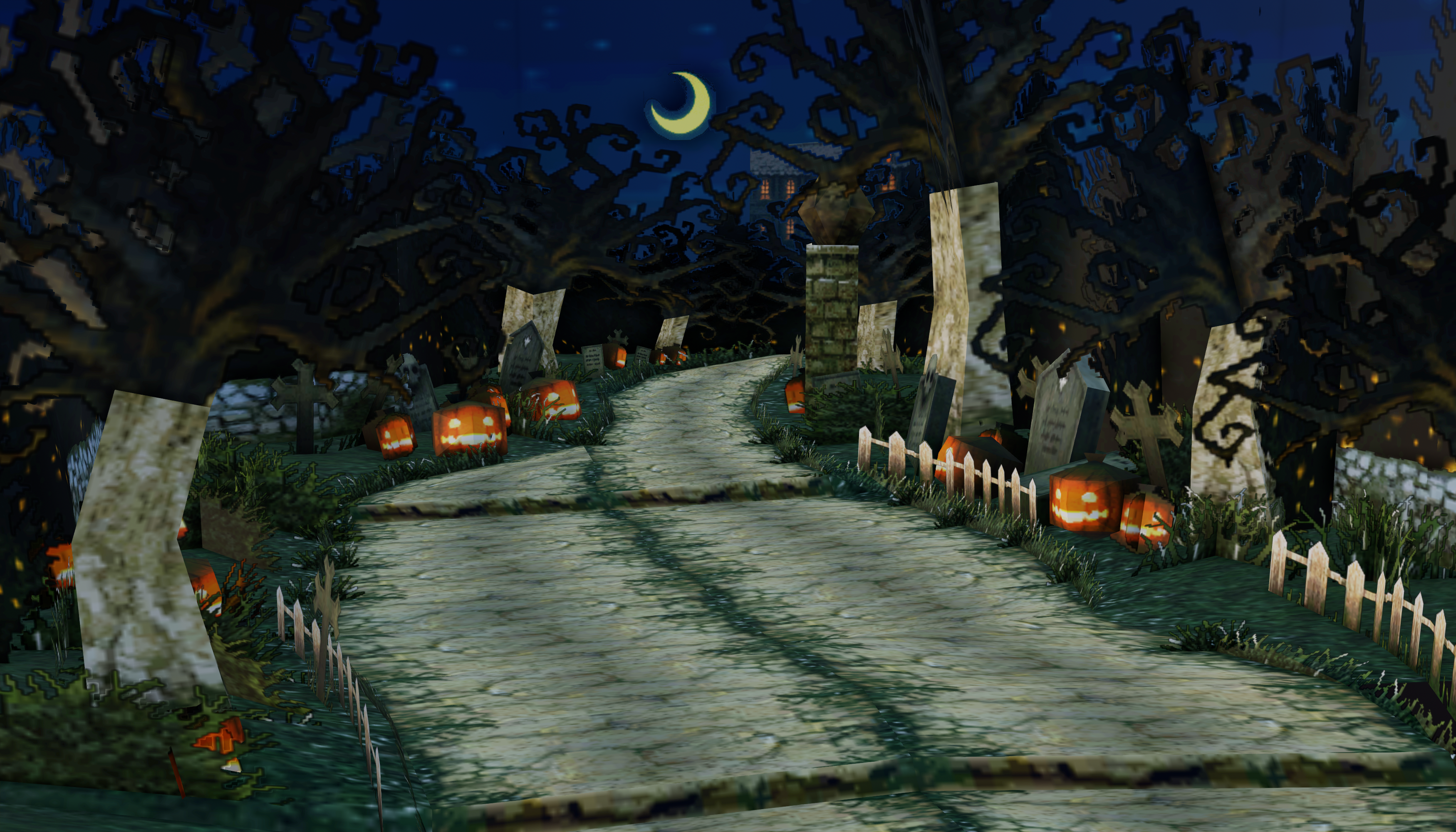 MMD: Autumn Halloween Stage DL by Chee-shep on DeviantArt