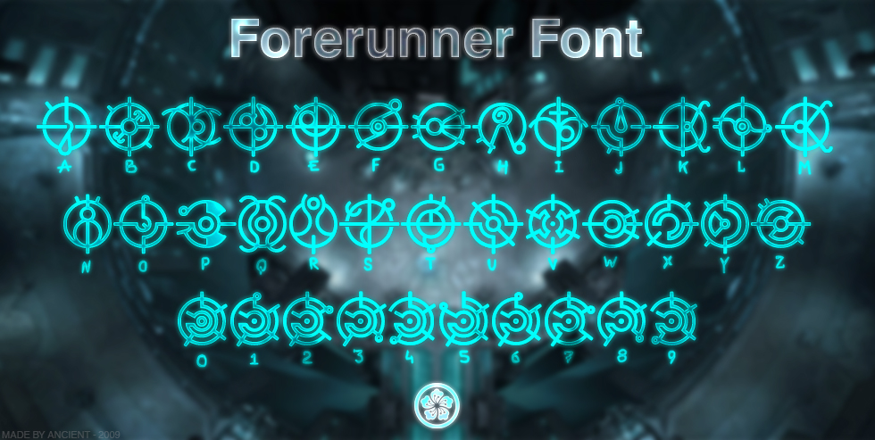 Forerunner Font by KiraPolyarush on DeviantArt