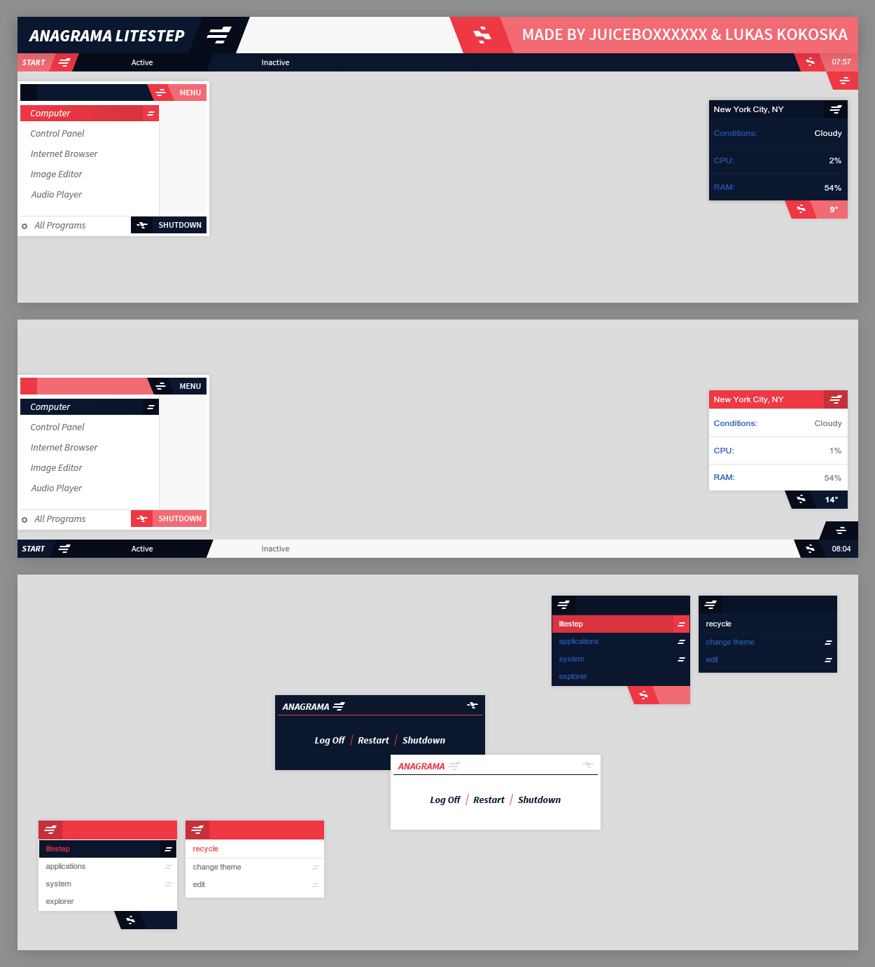 Anagrama Litestep by juiceboxxxxxx on DeviantArt