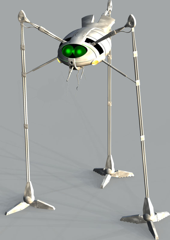 Tripod Walk Animation by 1Wyrmshadow1 on DeviantArt