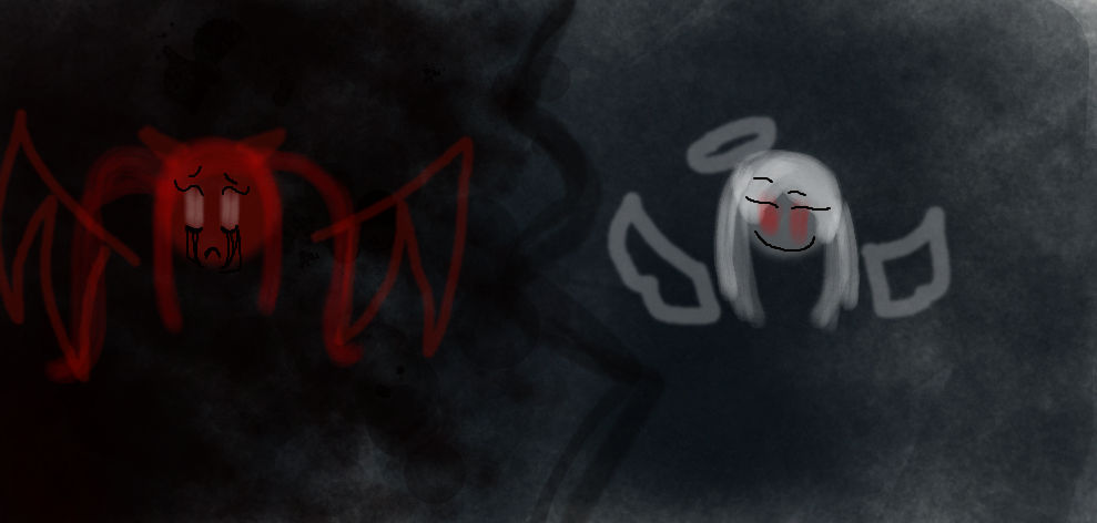 The demon inside us all by QueenArikka on DeviantArt