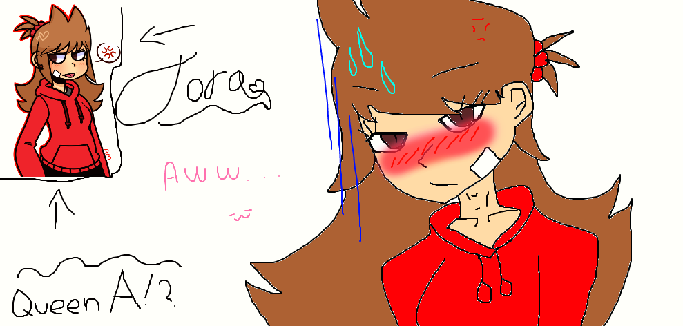 female tord (tora) by QueenArikka on DeviantArt