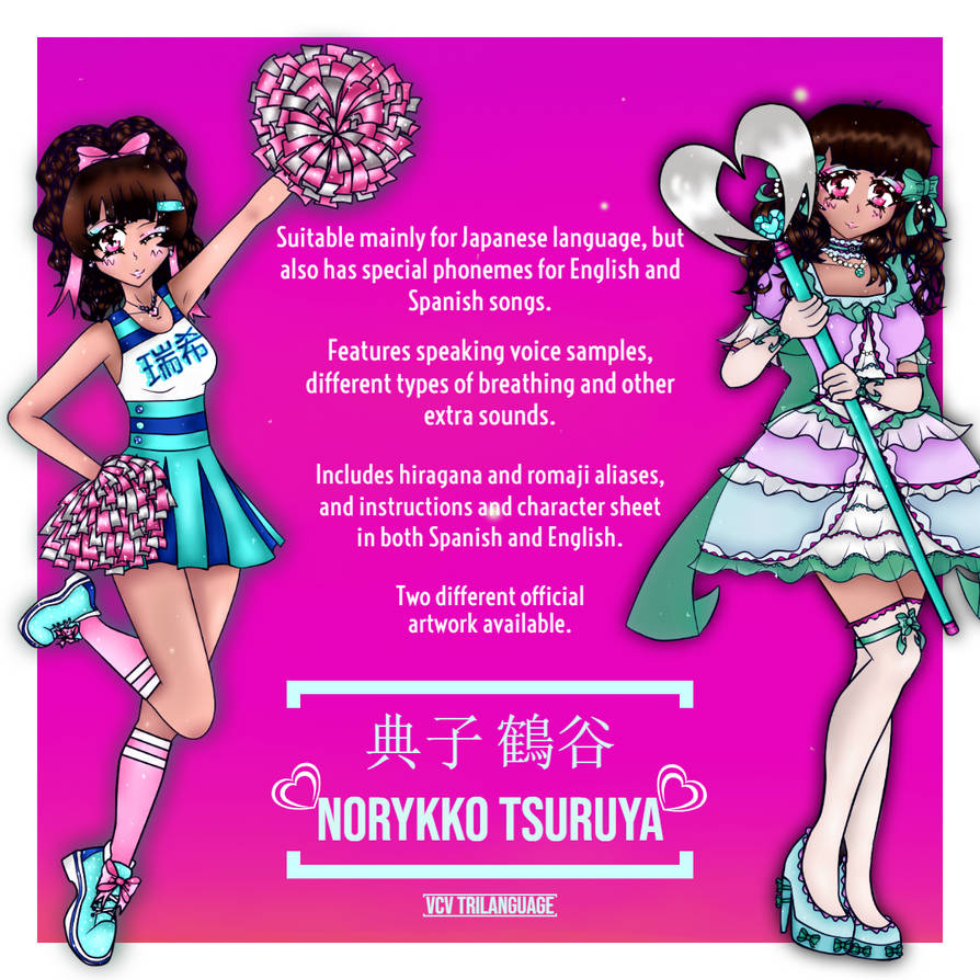 [UTAU Voicebank release] Norykko Tsuruya VCV by NyokoOtahara on DeviantArt