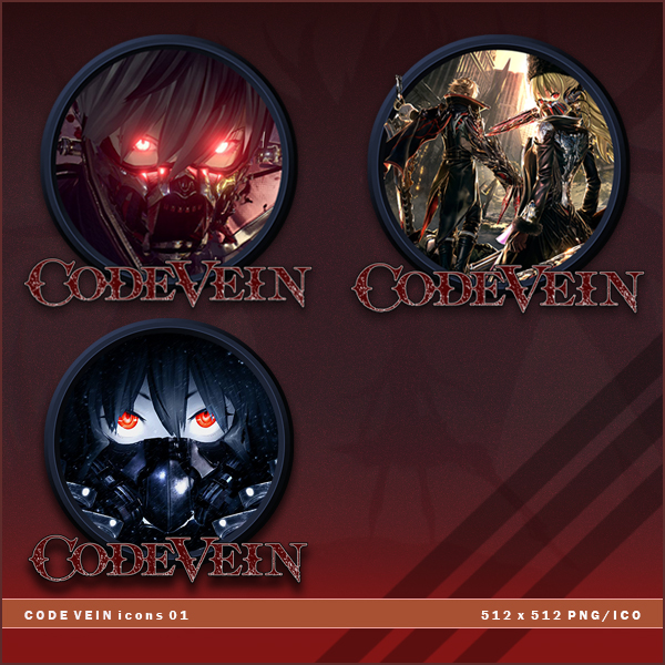 Code Vein icons by BrokenNoah on DeviantArt
