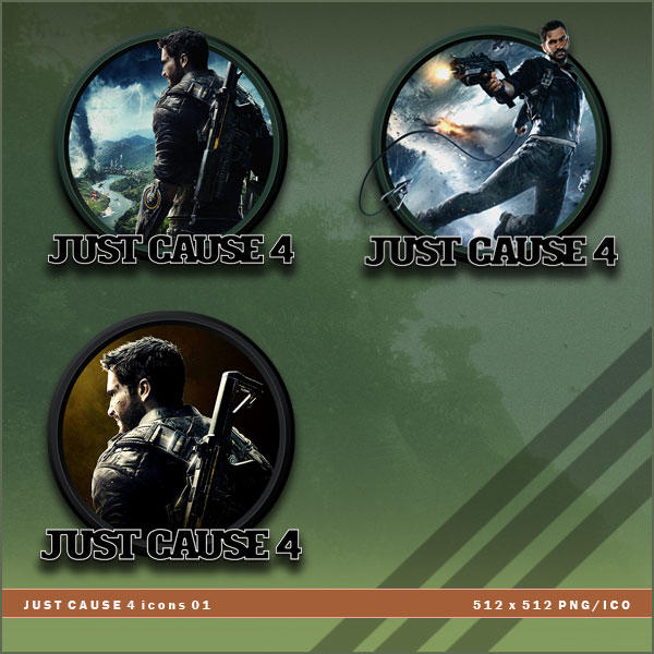 Just Cause 4 icons by BrokenNoah on DeviantArt