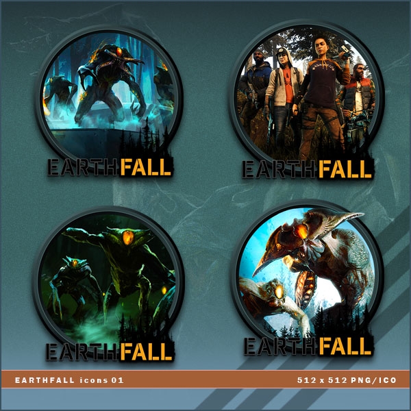 Earthfall icons by BrokenNoah on DeviantArt