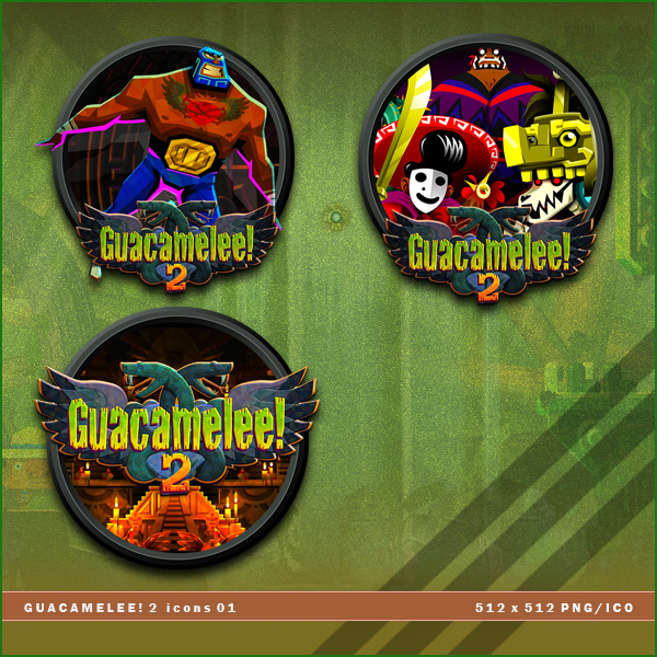 Guacamelee! 2 icons by BrokenNoah on DeviantArt