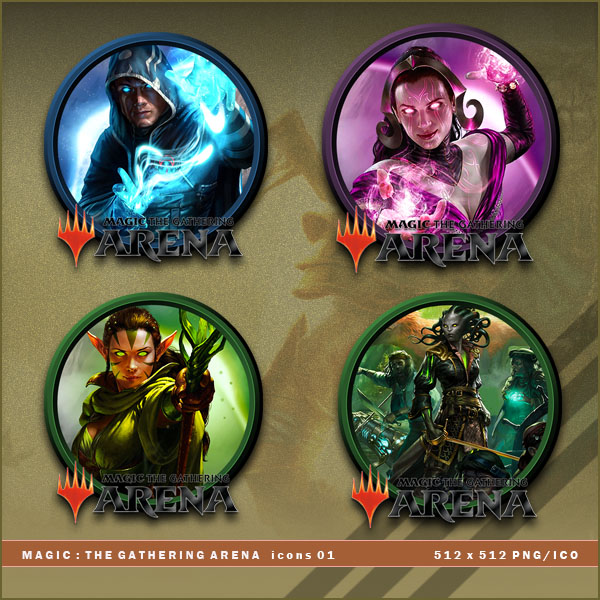 Magic: The Gathering Arena icons by BrokenNoah on DeviantArt