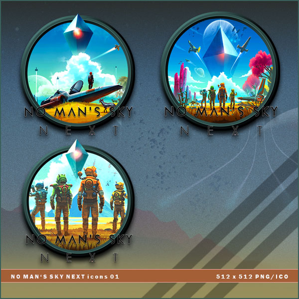 No Man's Sky: Next icons by BrokenNoah on DeviantArt
