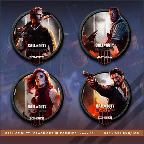Call of Duty: Black Ops 4 - Zombies icons by BrokenNoah on DeviantArt