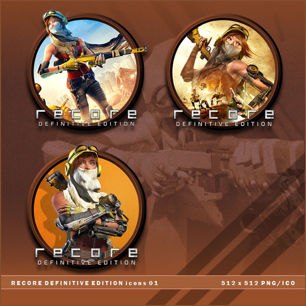 ReCore: Definitive Edition icons by BrokenNoah on DeviantArt