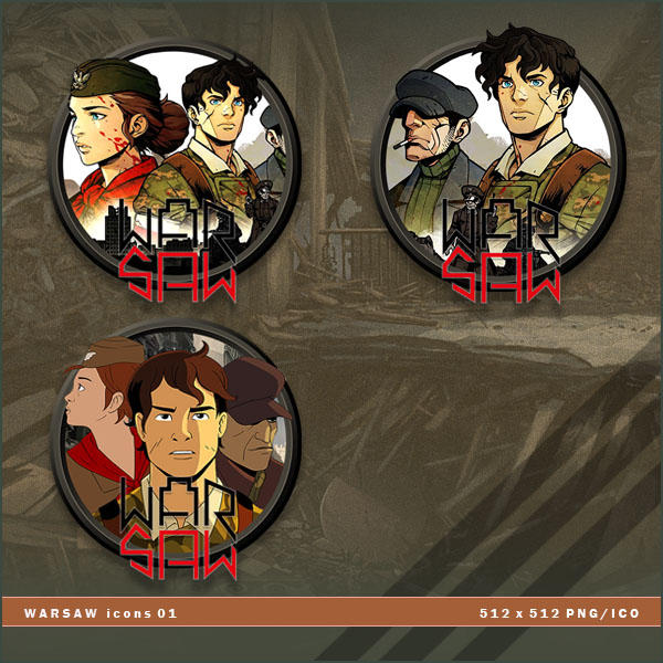 Warsaw icons by BrokenNoah on DeviantArt