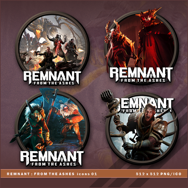 Remnant: From the Ashes icons by BrokenNoah on DeviantArt