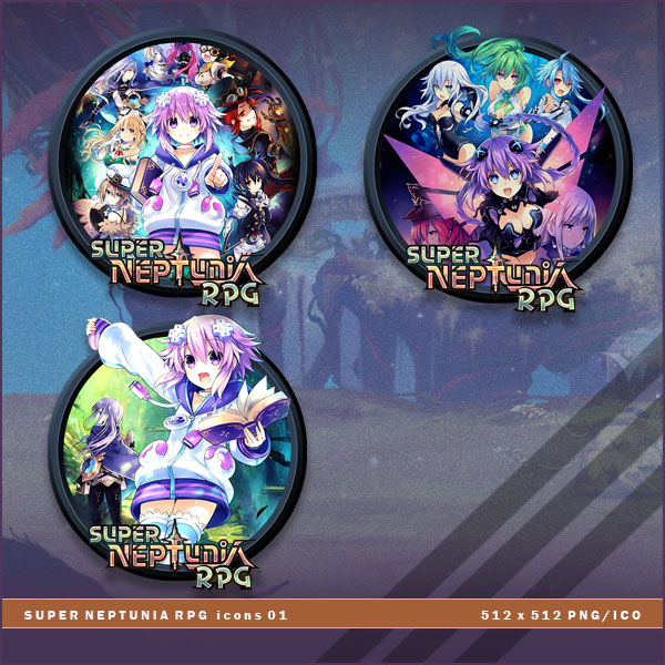 Super Neptunia RPG icons by BrokenNoah on DeviantArt