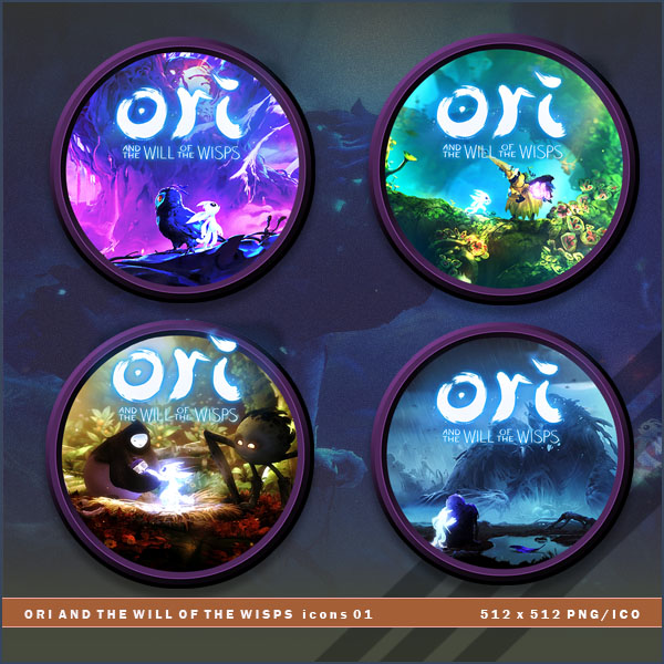 Ori and the Will of the Wisps icons by BrokenNoah on DeviantArt
