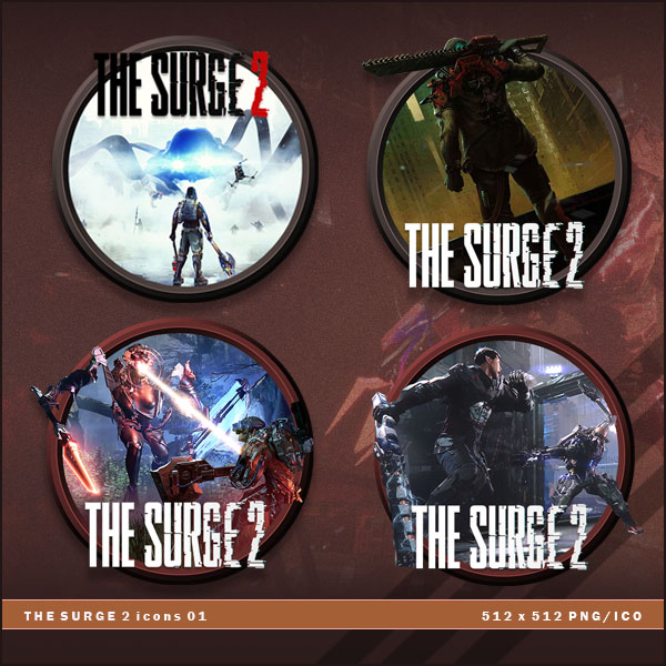 The Surge 2 icons by BrokenNoah on DeviantArt