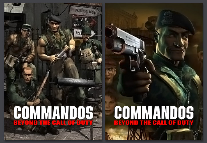 Commandos: Beyond the Call of Duty - Vertical Grid by BrokenNoah on ...