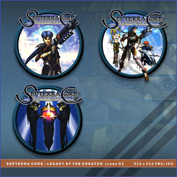 Septerra Core: Legacy of the Creator icons by BrokenNoah on DeviantArt