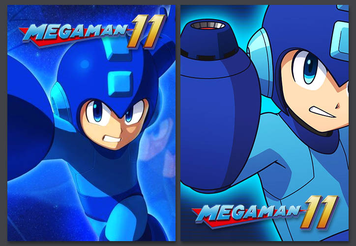Mega Man 11 - Vertical Grid by BrokenNoah on DeviantArt
