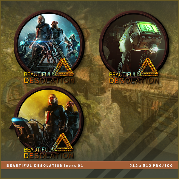 Beautiful Desolation icons by BrokenNoah on DeviantArt
