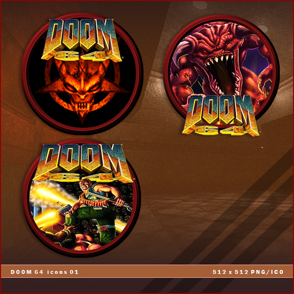 Doom 64 icons by BrokenNoah on DeviantArt