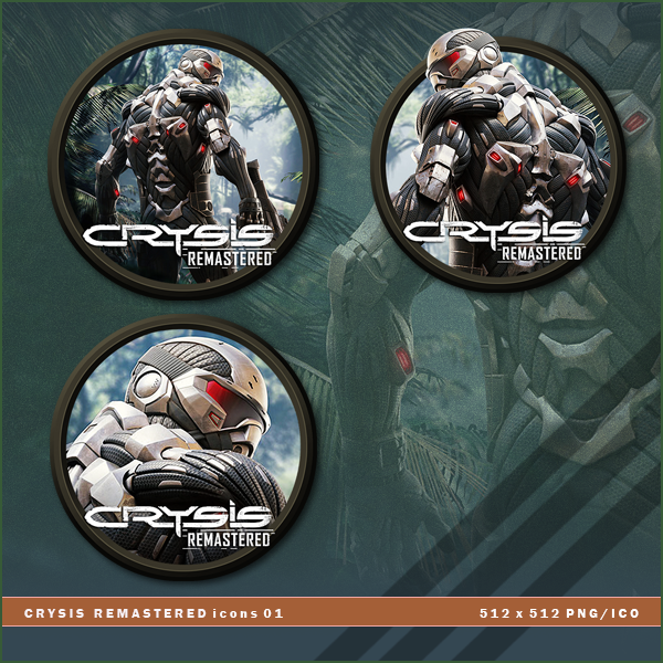 Crysis Remastered icons by BrokenNoah on DeviantArt