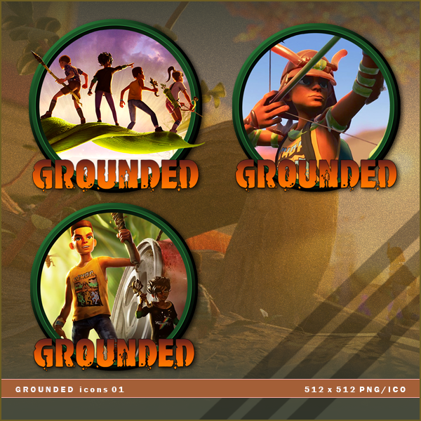 Grounded icons by BrokenNoah on DeviantArt