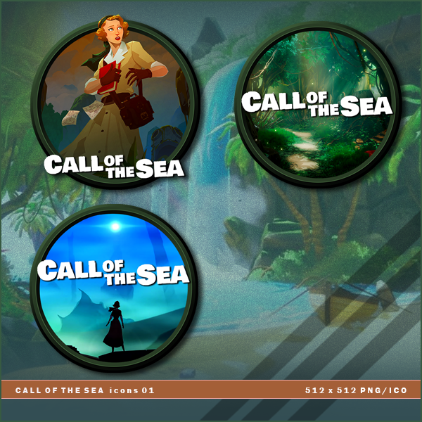 Call of the Sea icons by BrokenNoah on DeviantArt