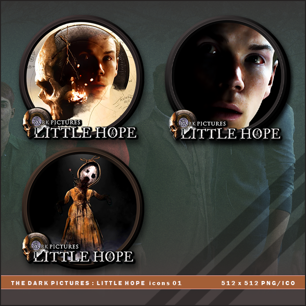 The Dark Pictures: Little Hope icons by BrokenNoah on DeviantArt