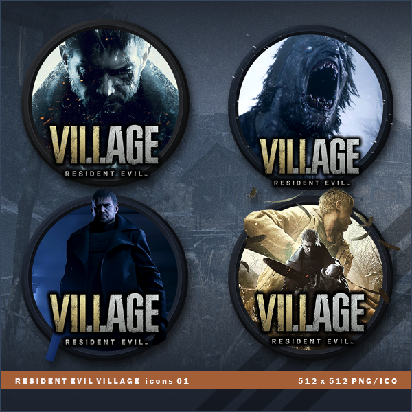 Resident Evil Village icons by BrokenNoah on DeviantArt