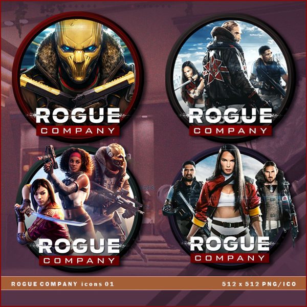 Rogue Company icons by BrokenNoah on DeviantArt