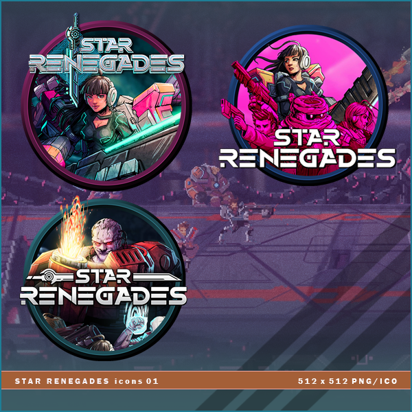Star Renegades icons by BrokenNoah on DeviantArt